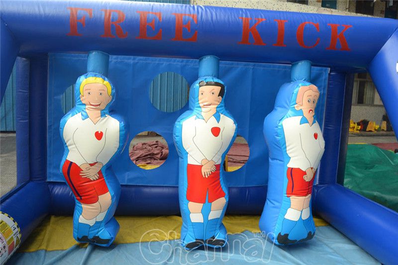 Inflatable Free Kick Soccer Game - Channal Inflatables