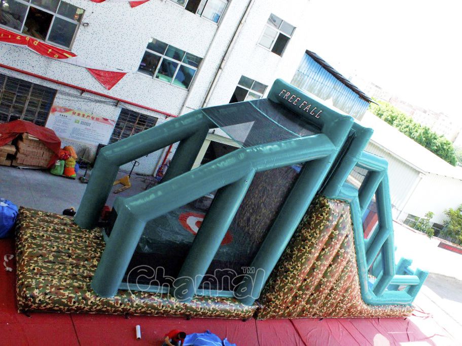 Inflatable Free Fall Stunt Jump - Channal Inflatables