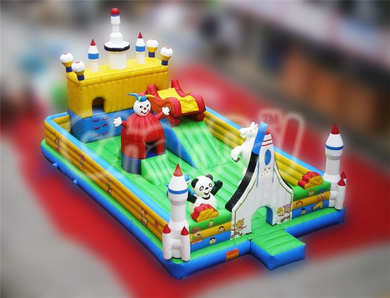 Rockets Inflatable Fun City - Channal Inflatables