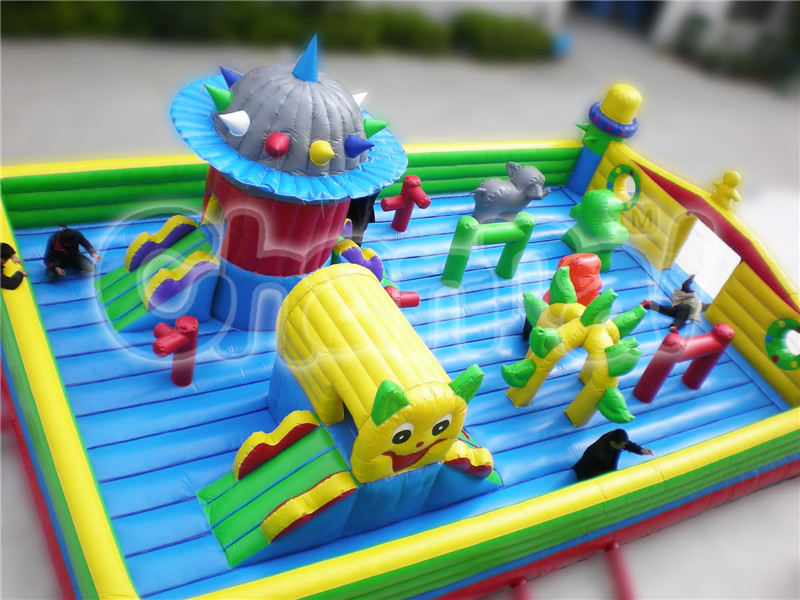 Kids Amusement Playground Inflatable Fun City - Channal Inflatables