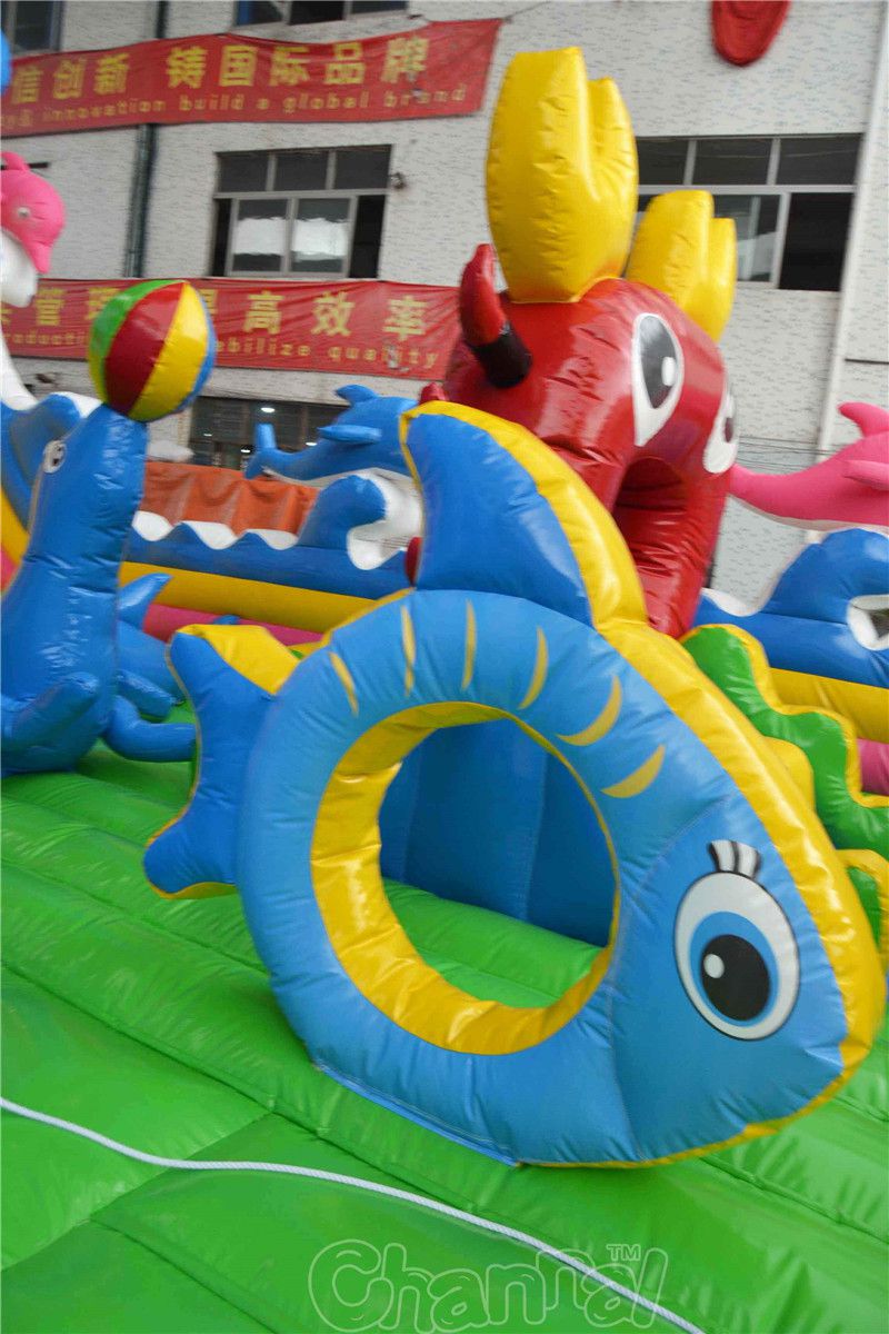Inflatable Ocean Theme Funcity - Channal Inflatables