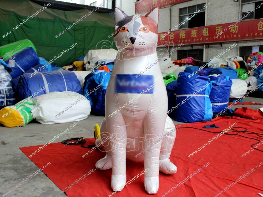 Giant Inflatable Cat - Channal Inflatables