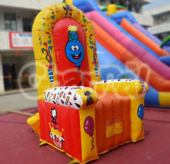 Inflatable Kids Birthday Chair - Channal Inflatables