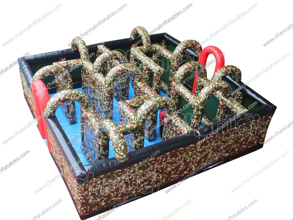 Inflatable Army Maze - Channal Inflatables