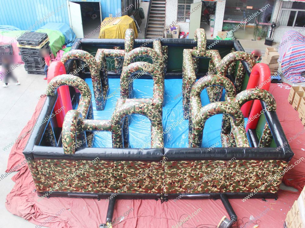 Inflatable Army Maze - Channal Inflatables
