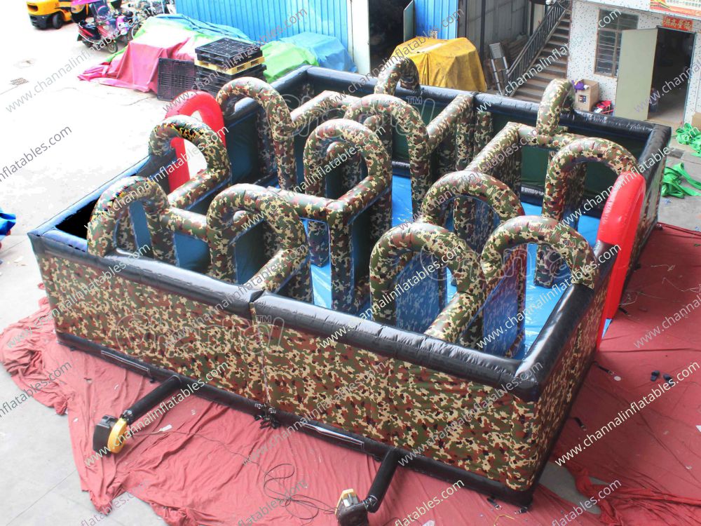 Inflatable Army Maze - Channal Inflatables