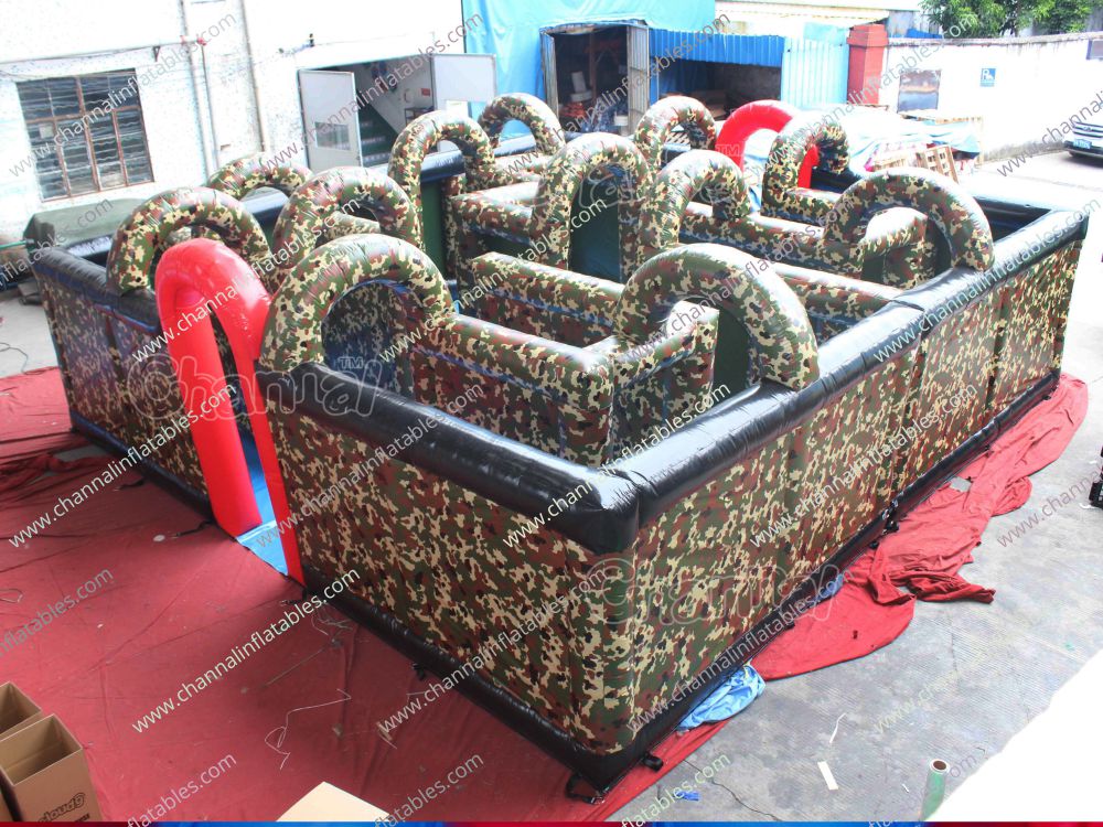 Inflatable Army Maze - Channal Inflatables