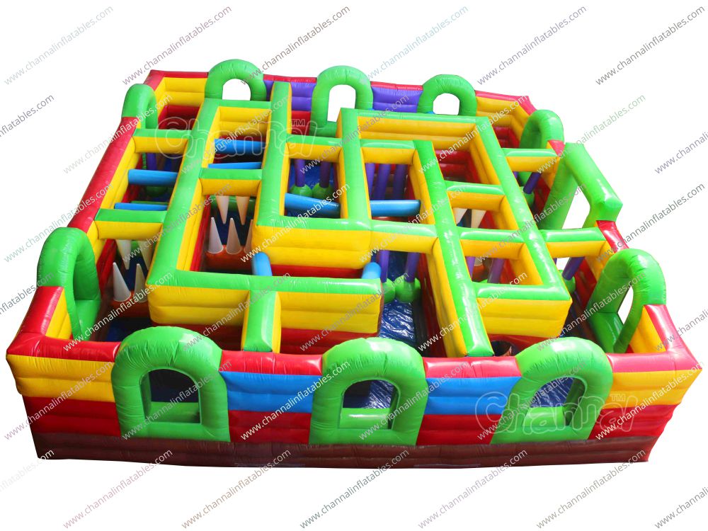 Inflatable Obstacle Maze - Channal Inflatables