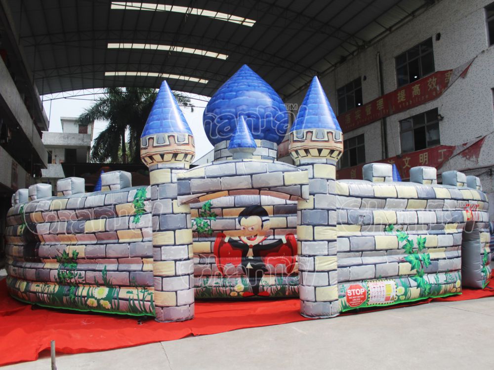 Inflatable Haunted Castle Maze - Channal Inflatables