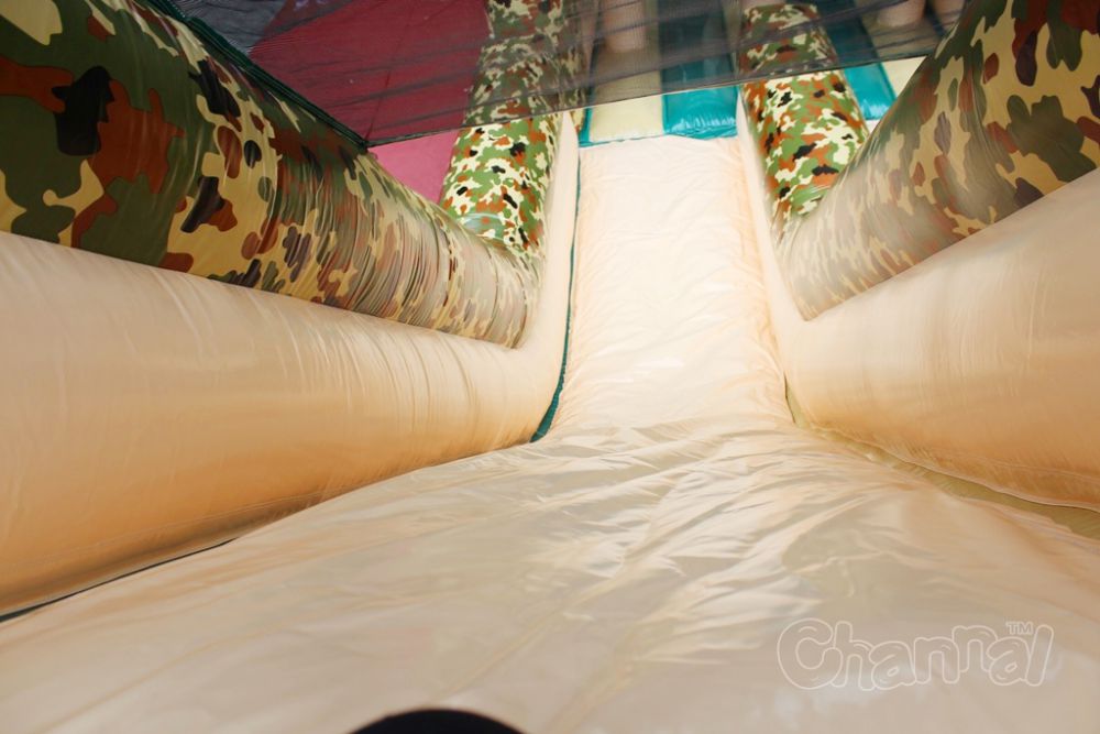 Military Inflatable Obstacle Course For Adults - Channal Inflatables