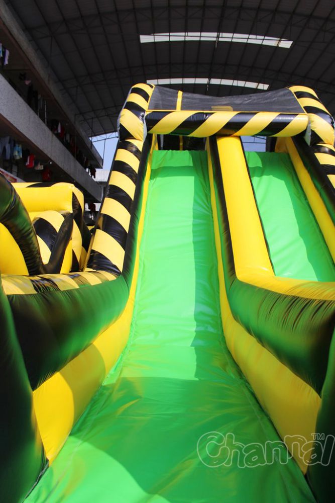 Toxic Inflatable Obstacle Course - Channal Inflatables
