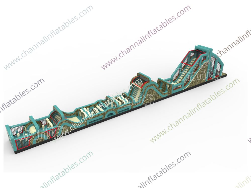 Ultimate Army Obstacle Course - Channal Inflatables