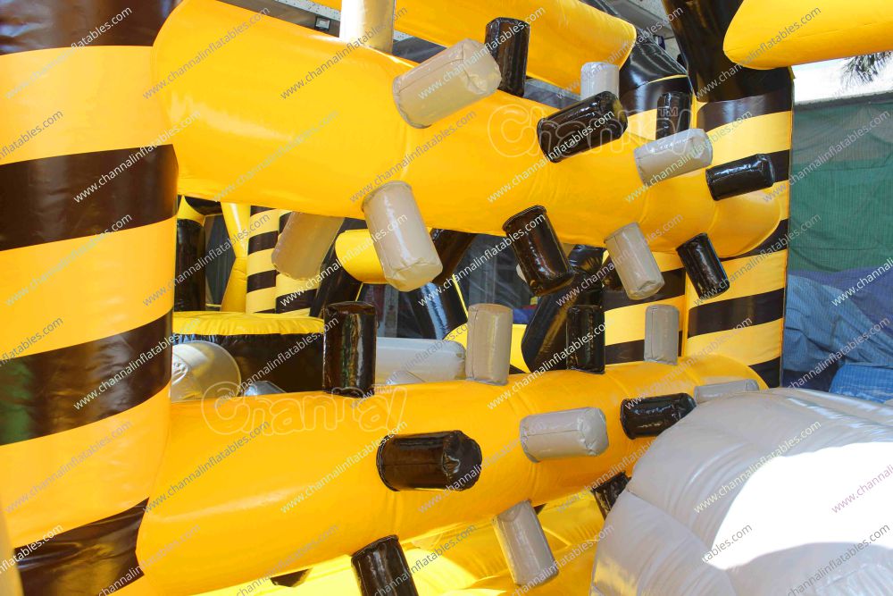 Square Inflatable Obstacle Course - Channal Inflatables