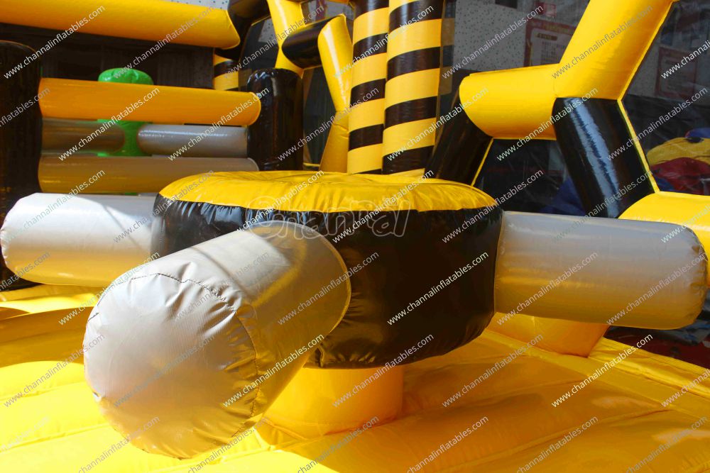 Square Inflatable Obstacle Course - Channal Inflatables