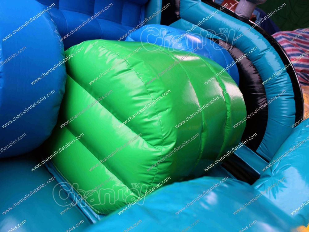 Cars Inflatable Obstacle Course - Channal Inflatables