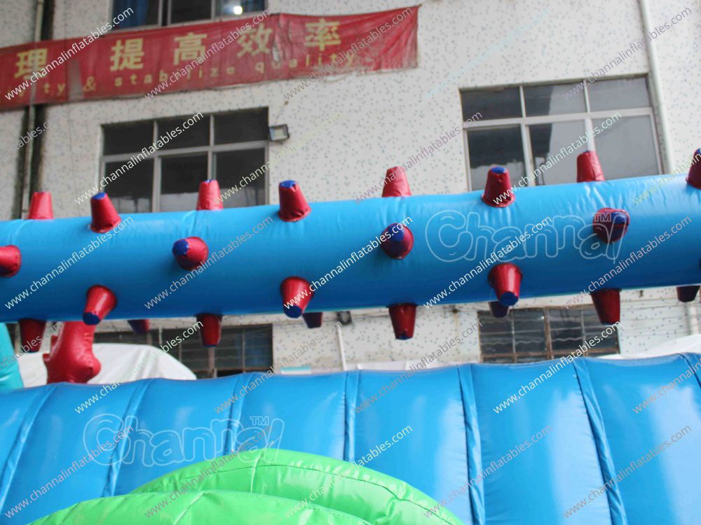 Cars Inflatable Obstacle Course - Channal Inflatables