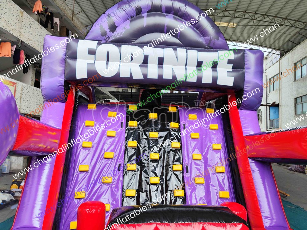 Fortnite Inflatable Obstacle Course - Channal Inflatables