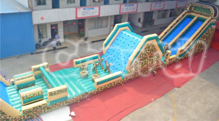 Boot Camp Inflatable Obstacle Course For Sale - Channal Inflatables