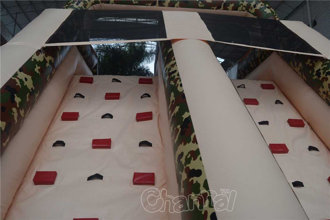 Army Inflatable Obstacle Course - Channal Inflatables