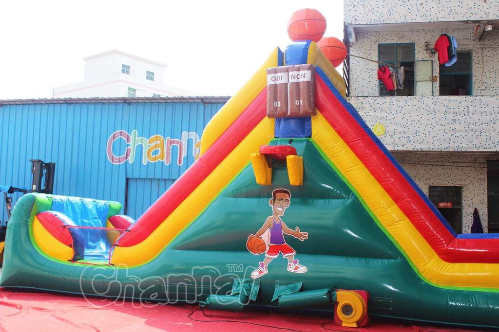 Sports Inflatable Obstacle Course - Channal Inflatables