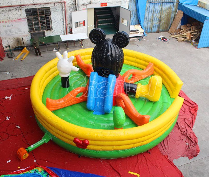 Mickey Inflatable Obstacle Playground - Channal Inflatables
