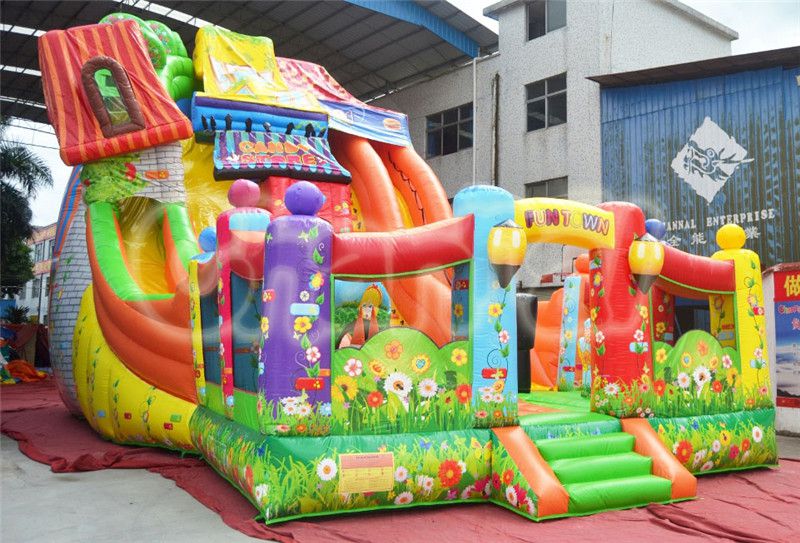 Fun Town Wonderland Inflatable Slide - Channal Inflatables