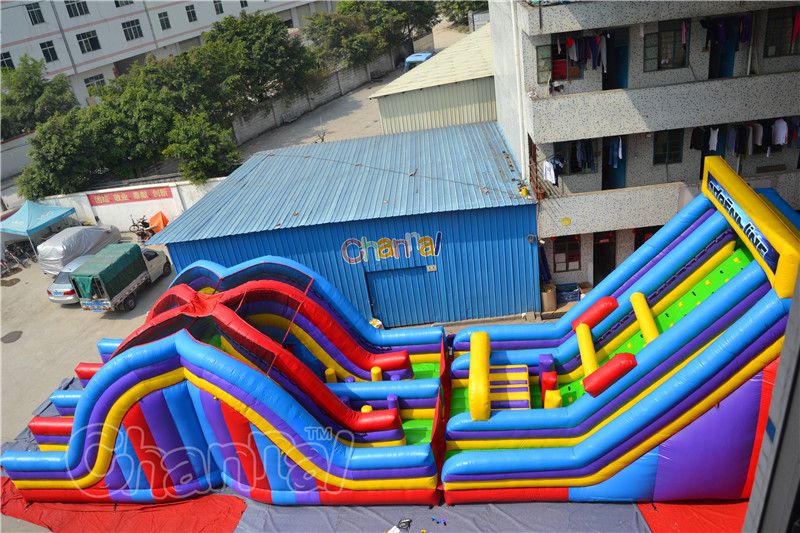 Adrenaline Rush Obstacle Course - Channal Inflatables