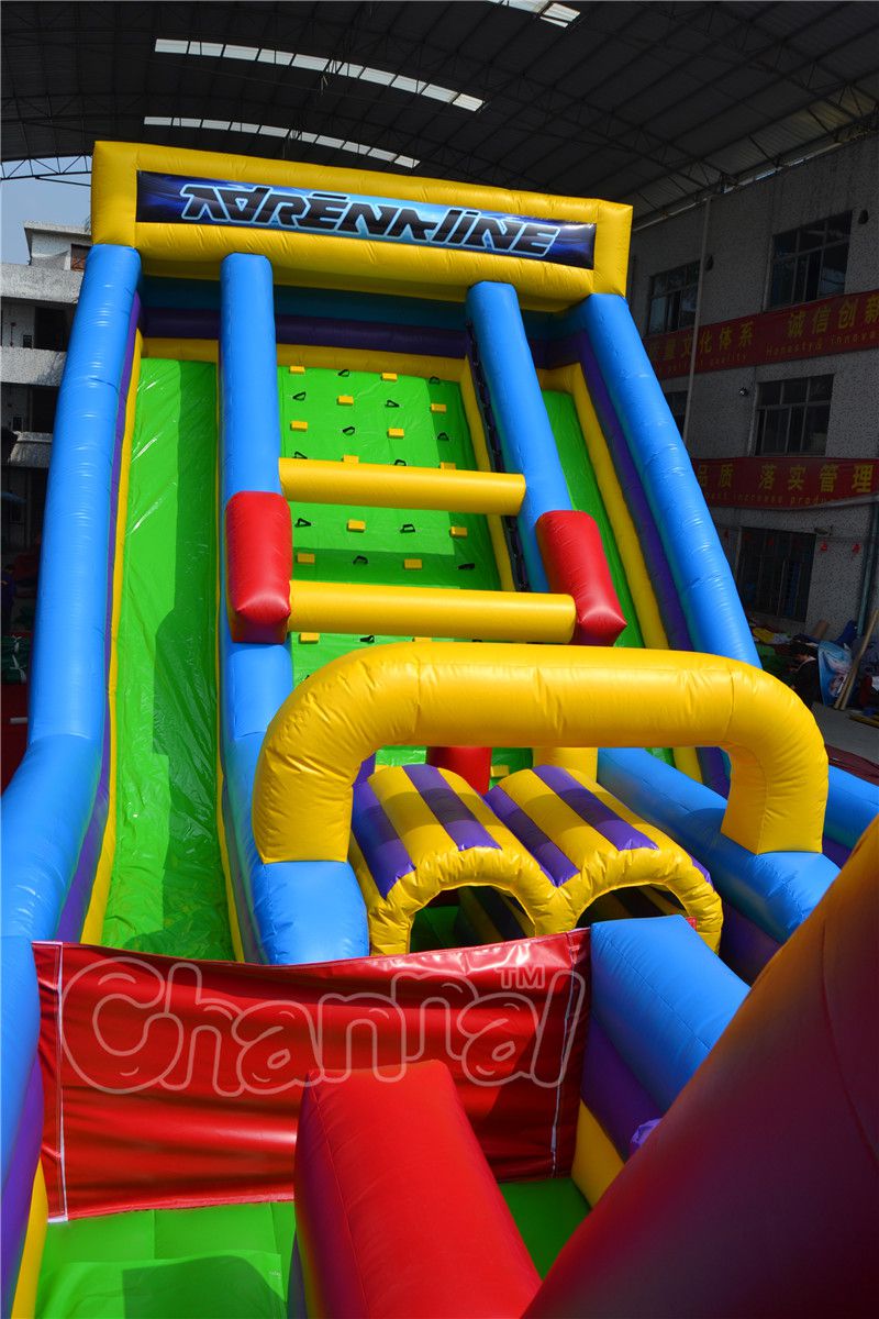 Adrenaline Rush Obstacle Course - Channal Inflatables