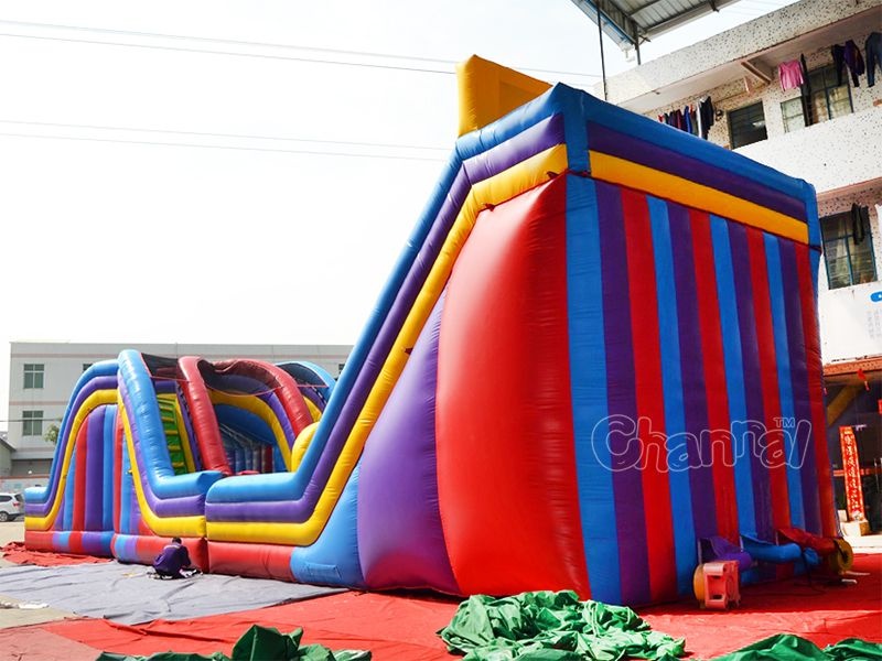 Adrenaline Rush Obstacle Course - Channal Inflatables