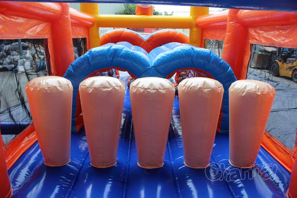 Sports Challenge Inflatable Obstacle Course - Channal Inflatables