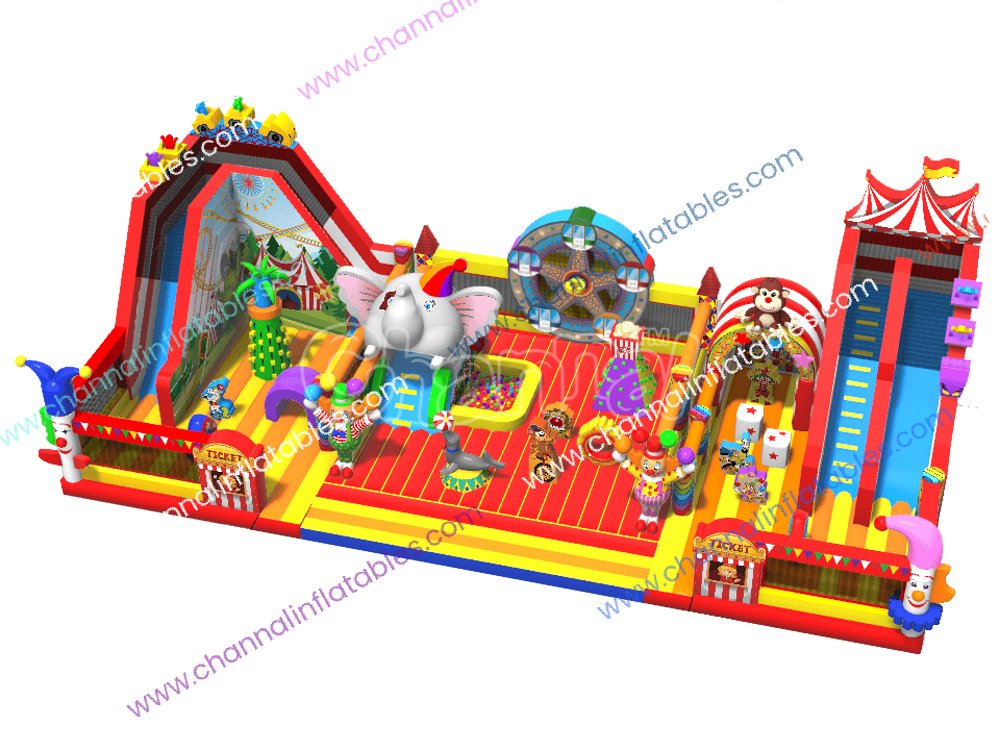 Circus Inflatable Park - Channal Inflatables