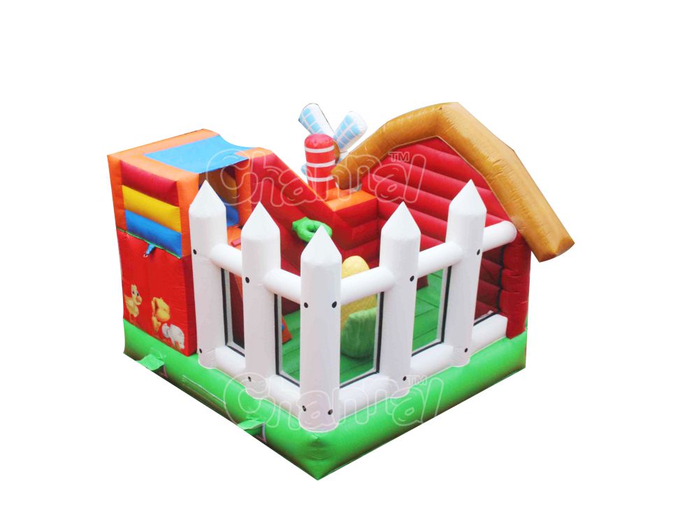 Farm Slide Playground - Channal Inflatables