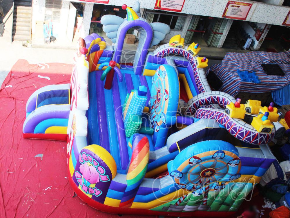Amusement Park Inflatable Playground - Channal Inflatables