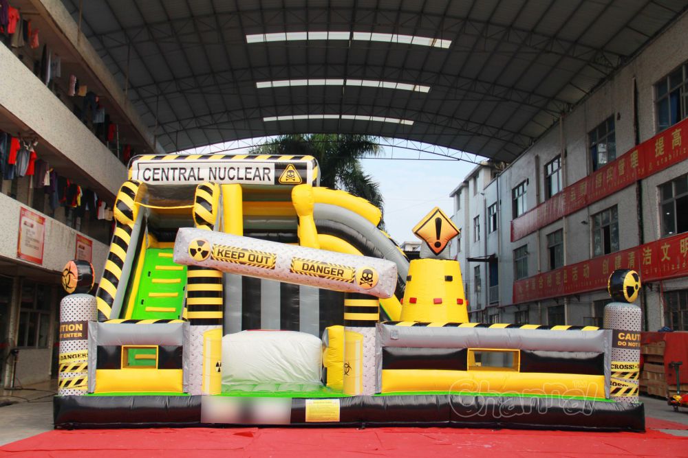 Nuclear Zone Inflatable Playground - Channal Inflatables