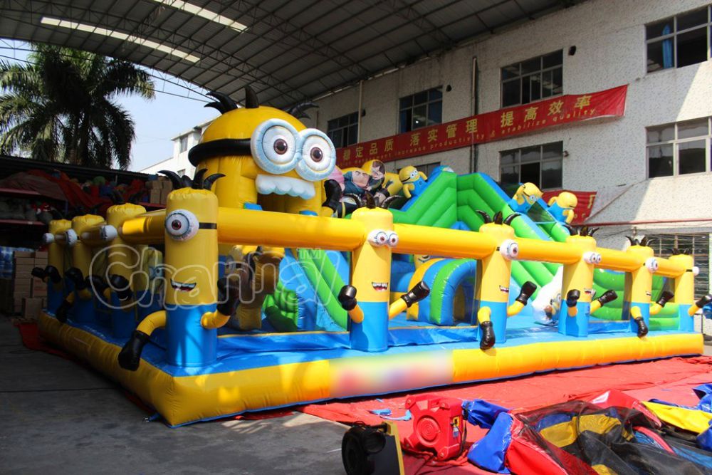 Minion Inflatable Playground - Channal Inflatables