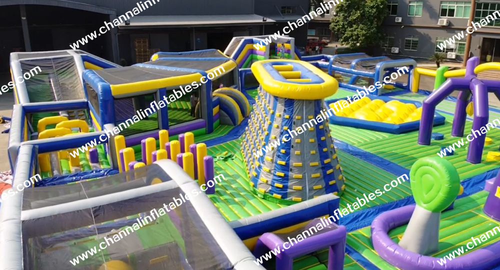 Giant Inflatable Amusement Park - Channal Inflatables