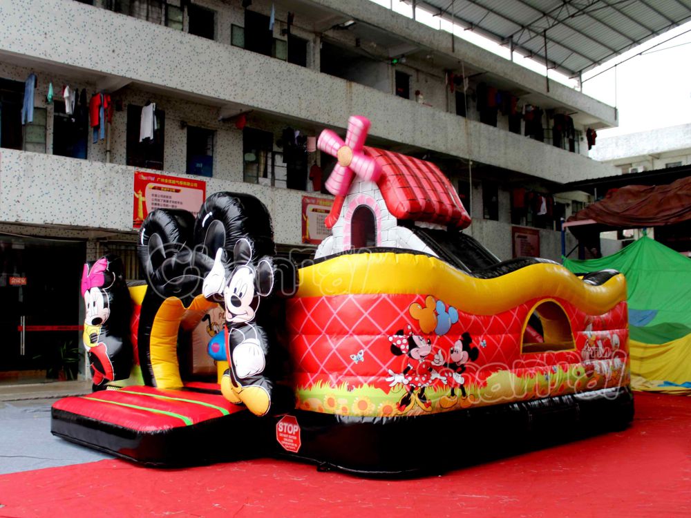 Mickey Mouse Inflatable Playground - Channal Inflatables