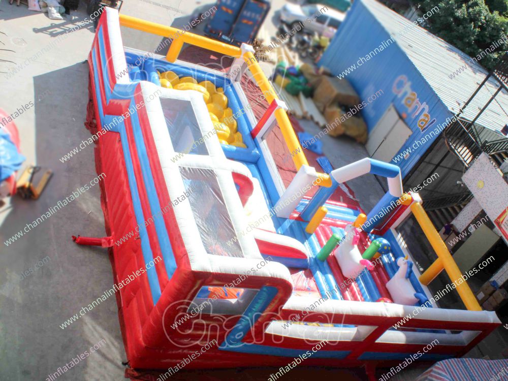 Large Jump Playground - Channal Inflatables