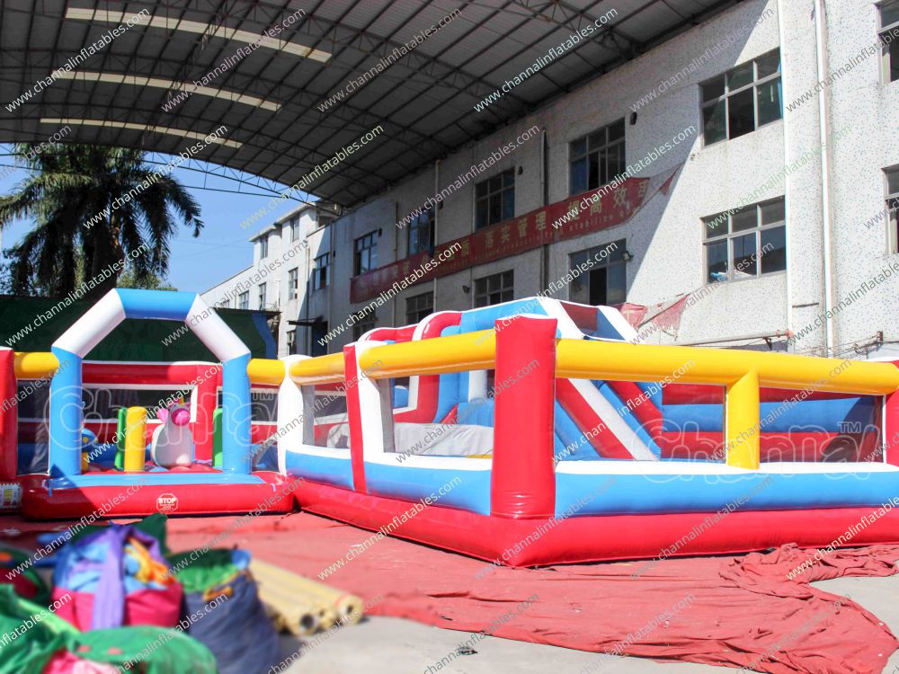 Large Jump Playground - Channal Inflatables