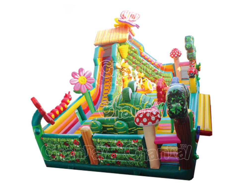 Insects & Frog Inflatable Playground - Channal Inflatables