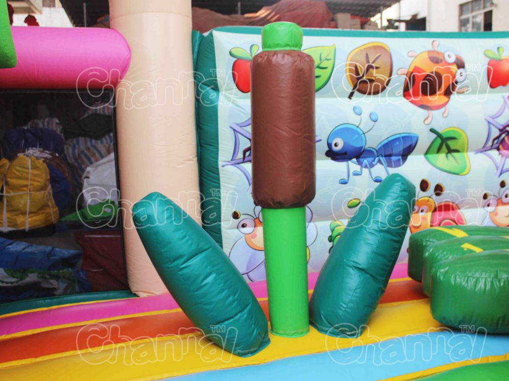 Insects & Frog Inflatable Playground - Channal Inflatables