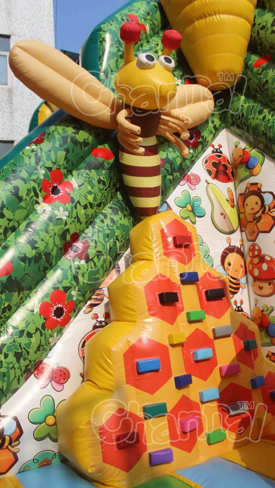 Insects & Frog Inflatable Playground - Channal Inflatables