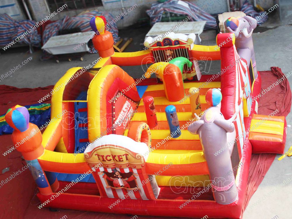 Circus Inflatable Playground - Channal Inflatables