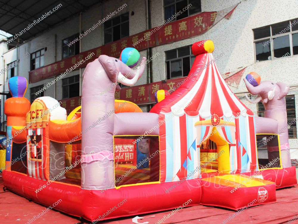 Circus Inflatable Playground - Channal Inflatables