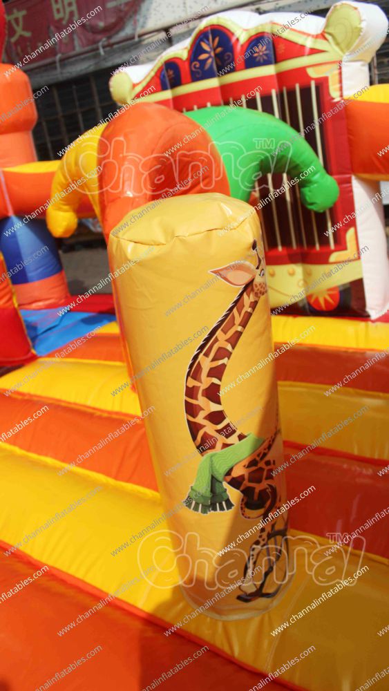Circus Inflatable Playground - Channal Inflatables