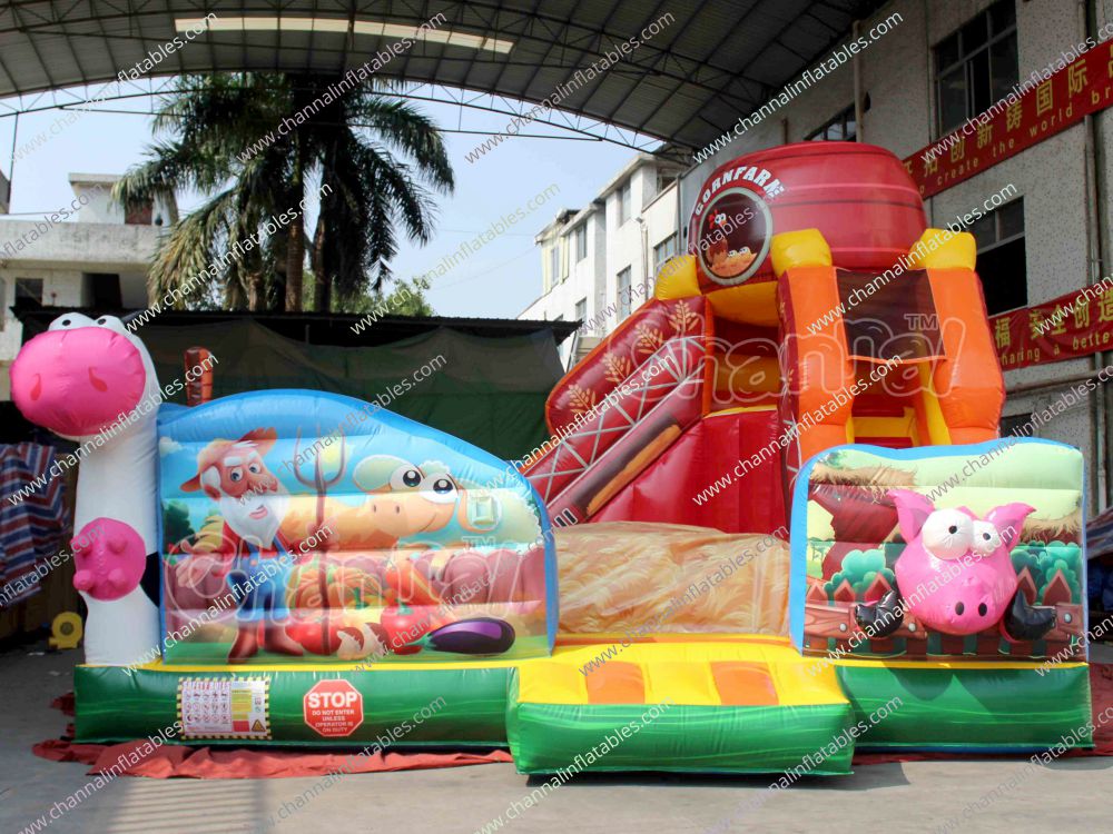 Farm Inflatable Playground - Channal Inflatables