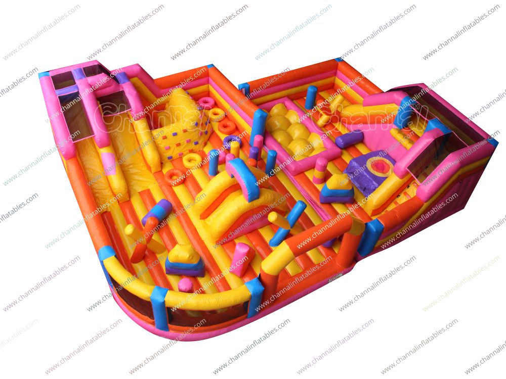 Large Inflatable Playground - Channal Inflatables