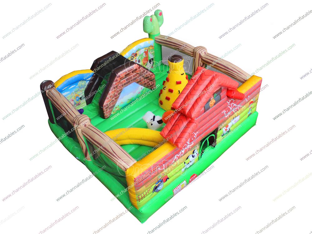Farm House Inflatable Playground - Channal Inflatables