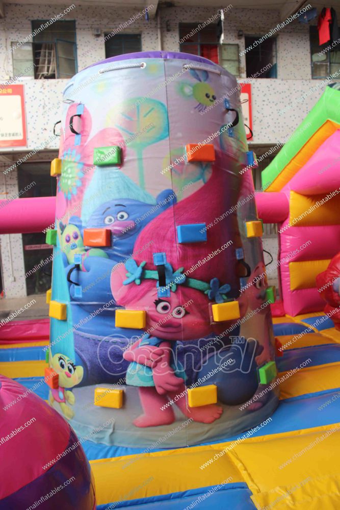 Trolls Inflatable Playground - Channal Inflatables