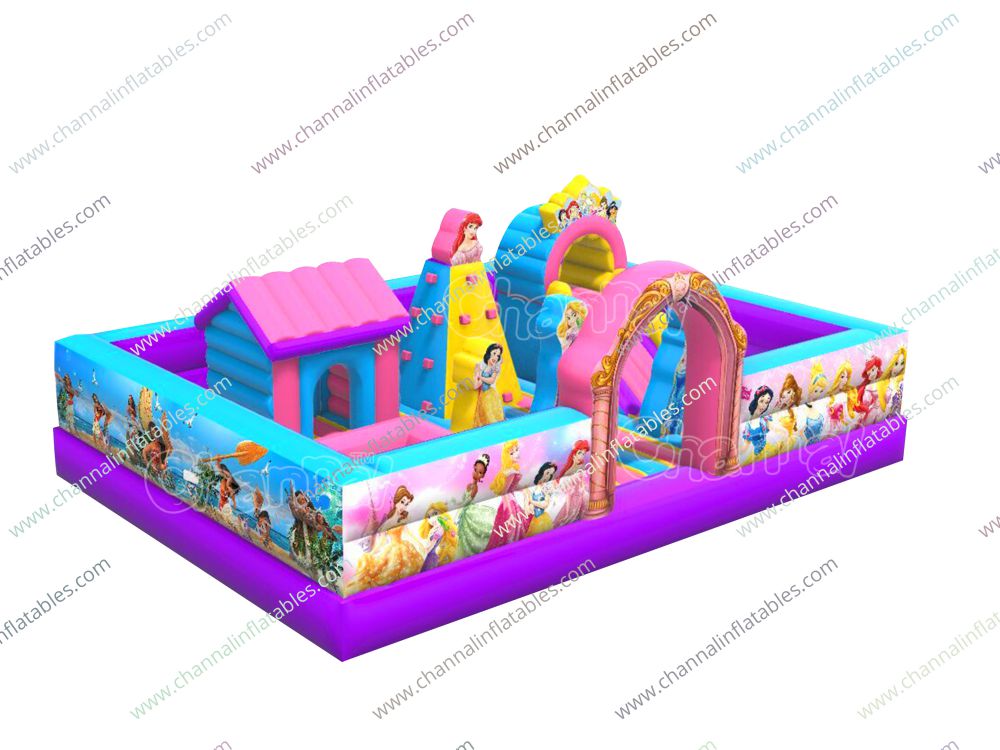 Princess Inflatable Playground - Channal Inflatables